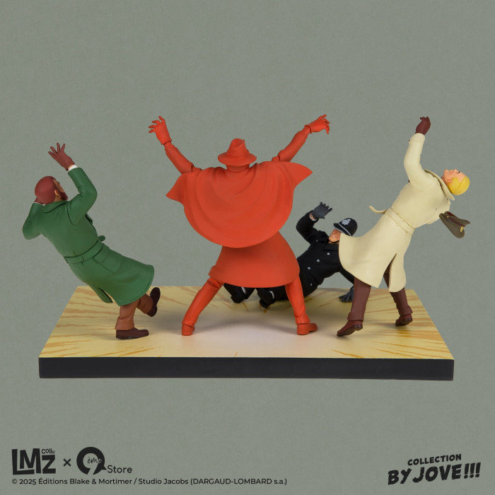 Escena de colección LMZ Blake y Mortimer, La Marca Amarilla (2025)