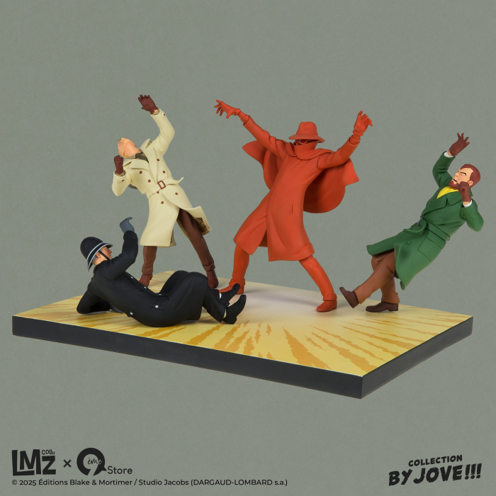 Escena de colección LMZ Blake y Mortimer, La Marca Amarilla (2025)