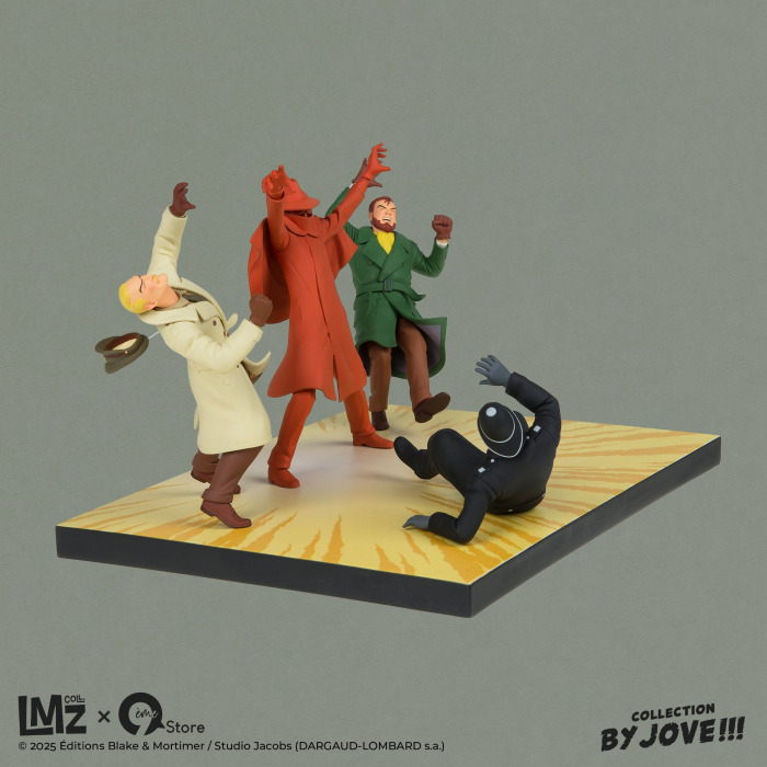 Escena de colección LMZ Blake y Mortimer, La Marca Amarilla (2025)