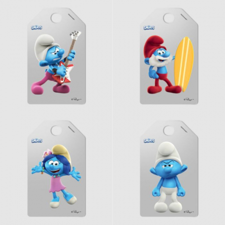 Aquafigure Reusable Water Bottle (The Smurfs)