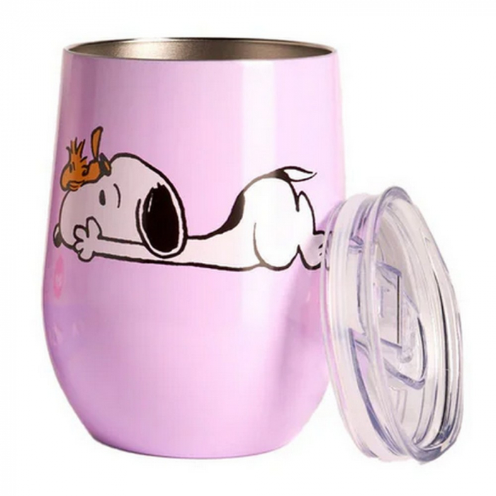 QuyCup Take away thermal stainless steel mug Peanuts Snoopy (Woodstock)