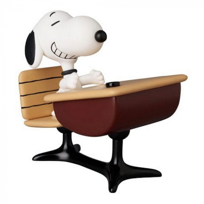 Collectible figurine Medicom Peanuts, Snoopy on his desk (9cm)
