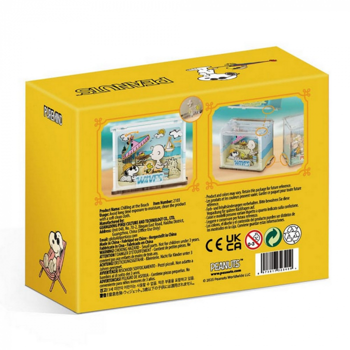 DIY assembly diorama Pantasy Peanuts Snoopy, Waves (2103)