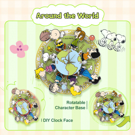 Interactive Magnet Puremind Peanuts Snoopy, Around the World (2201)