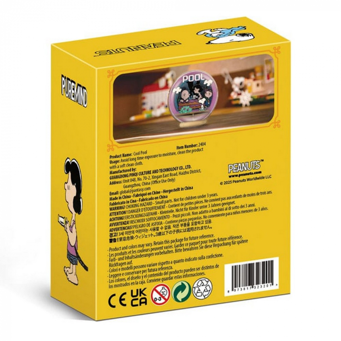 DIY assembly 3D diorama Pantasy Peanuts Snoopy, Pool (2404)