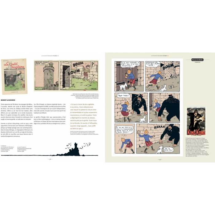 Philippe Goddin Tintin Les coulisses d'une œuvre - L'Île Noire (T7)