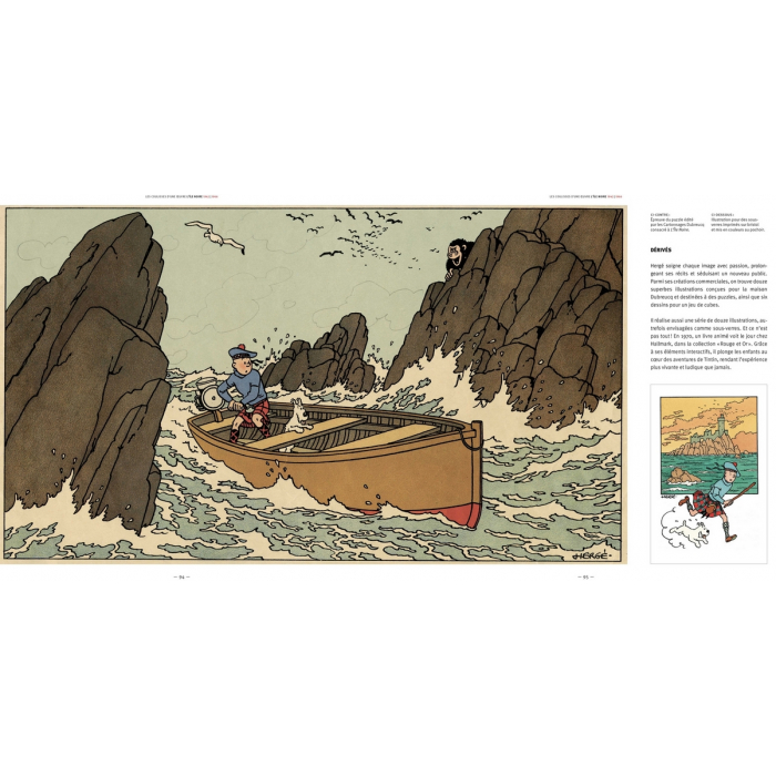 Philippe Goddin Tintin Les coulisses d'une œuvre - L'Île Noire (T7)