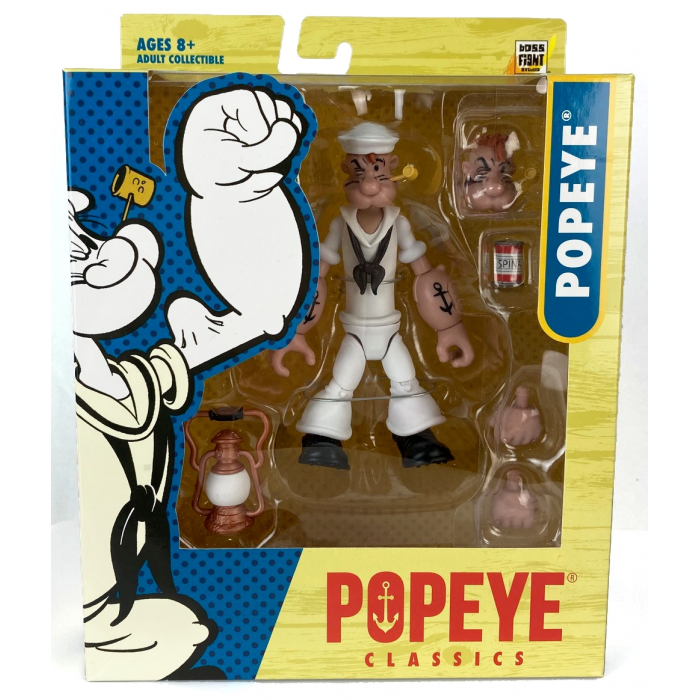 Collectible articulated Figure Boss Fight Studio Popeye (White suit)