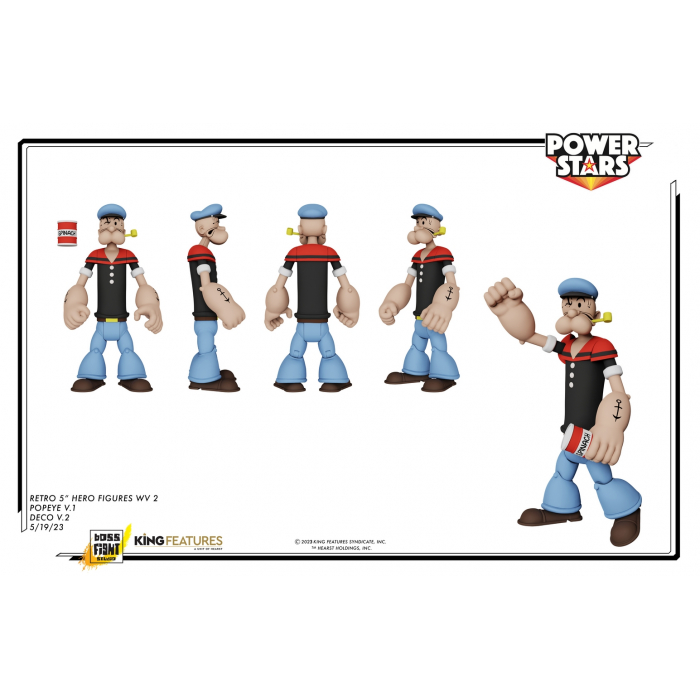 Figura articulable colección Boss Fight Studio Popeye (Classic)