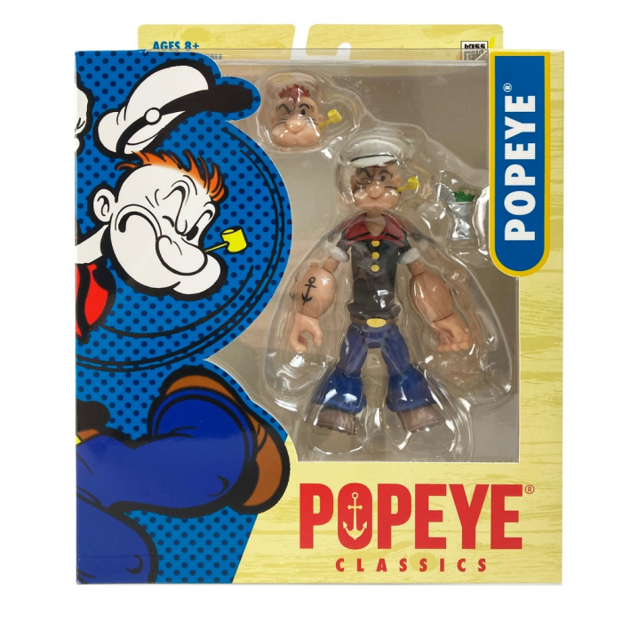 Figura articulable colección Boss Fight Studio Popeye (Classic)