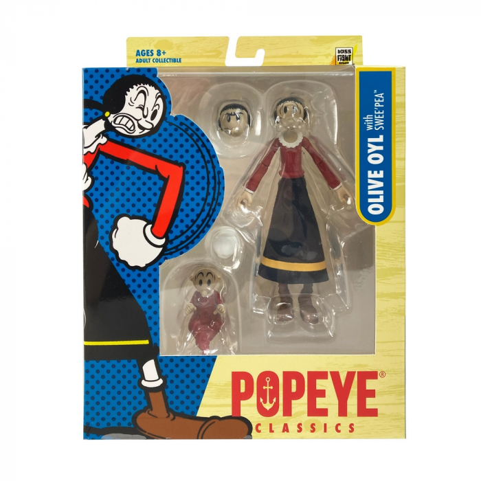 Collectible articulated Figure Boss Fight Studio Popeye (Olive Oyl ...