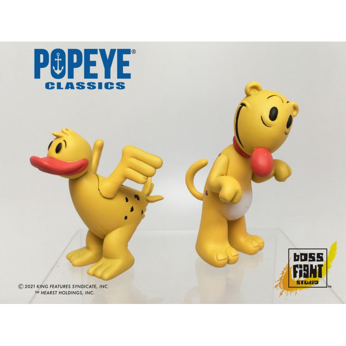 Figura articulable colección Boss Fight Studio Popeye (Castor Oyl)