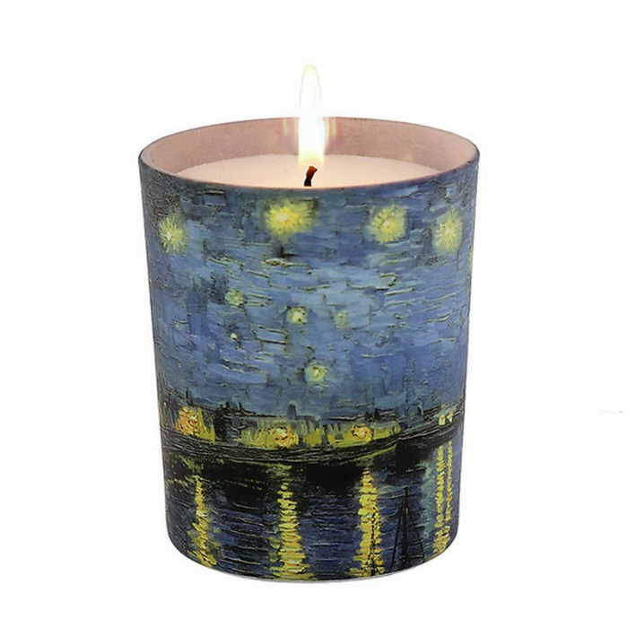 Vela perfumada Vincent van Gogh, Noche Estrellada (Fragancia flor de ...