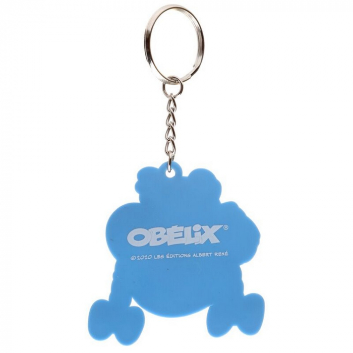 Collectible PVC keychain Astérix, the portrait of Obelix (60mm)