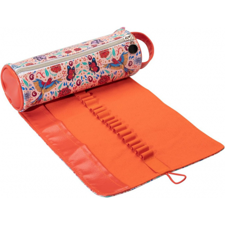 Estuche escolar Erik Frida Kahlo, Viva la Vida (20,5x8,5cm)