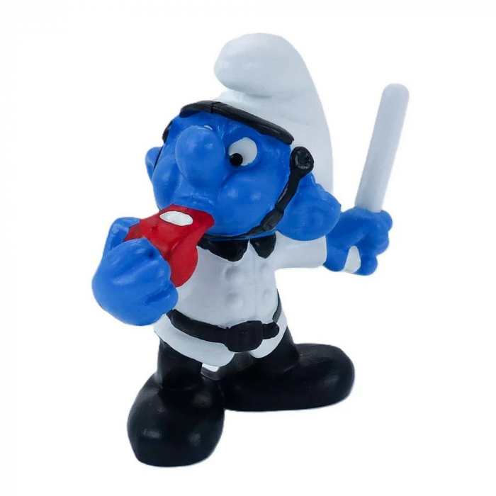 Figura Schleich® Los Pitufos - Pitufo policía (20123)