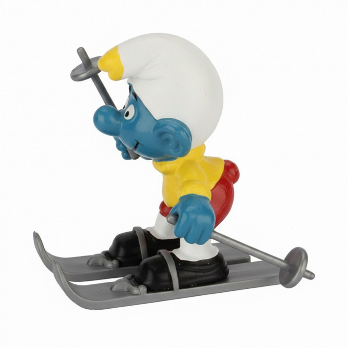 The Smurfs Schleich® Figure - Smurf skiing (40205)