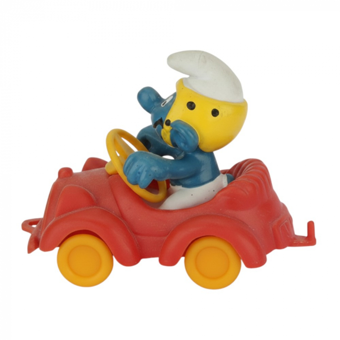 The Smurfs Schleich® Figure - Smurf driving a car (40210)