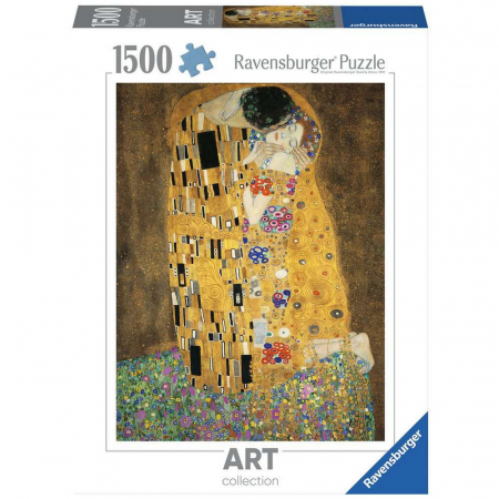 Puzzle 1500 piezas Ravensburger Gustav Klimt, Gustav Klimt, El Beso ...