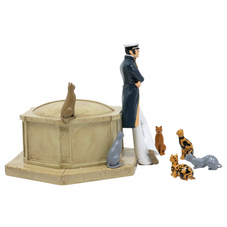 Figurine de collection Pixi Corto Maltese et les chats (6950)