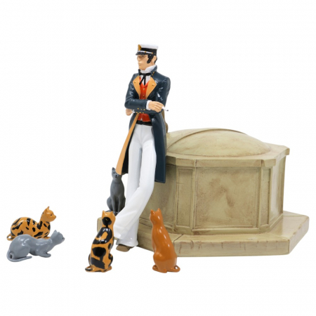 Figurine de collection Pixi Corto Maltese et les chats (6950)
