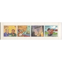 4 Stamps B Post Blake and Mortimer, Corentin, Obscure Cities and Boule ...