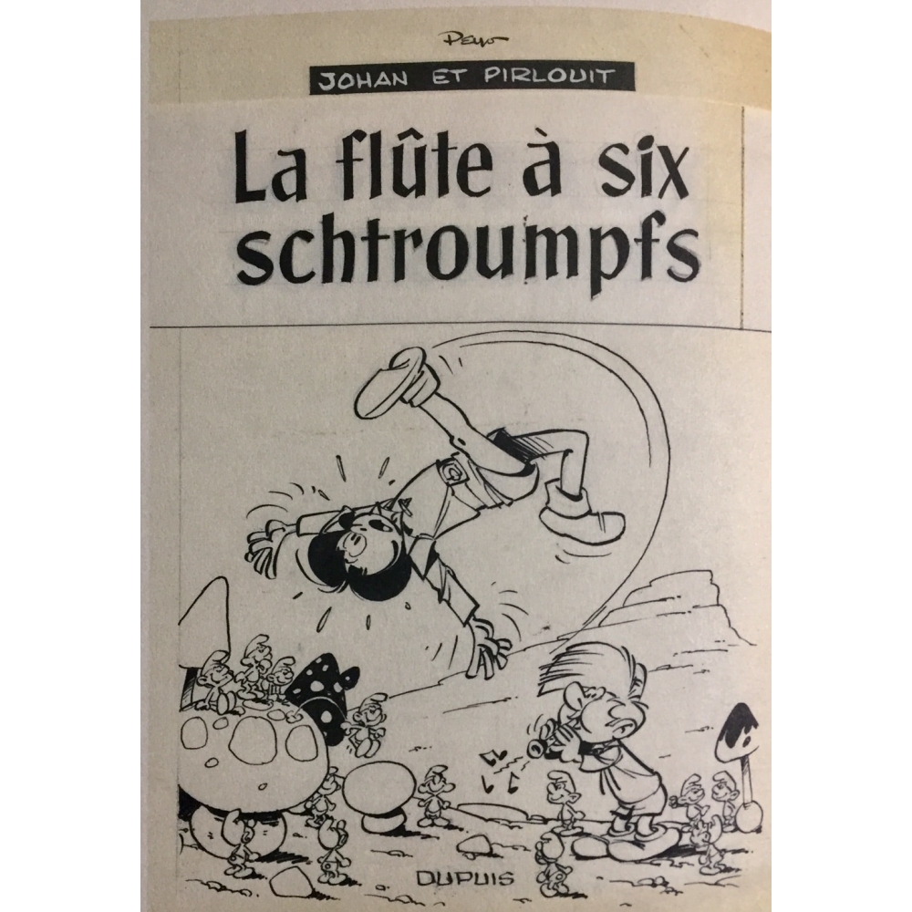 Biography Book Peyo and The Smurfs (Une Vie à schtroumpfer) - BD addik