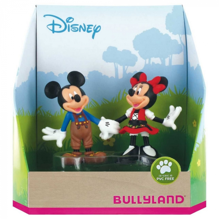 Figurine de collection Bully® Disney - Bébé Minnie avec son hochet (16611)